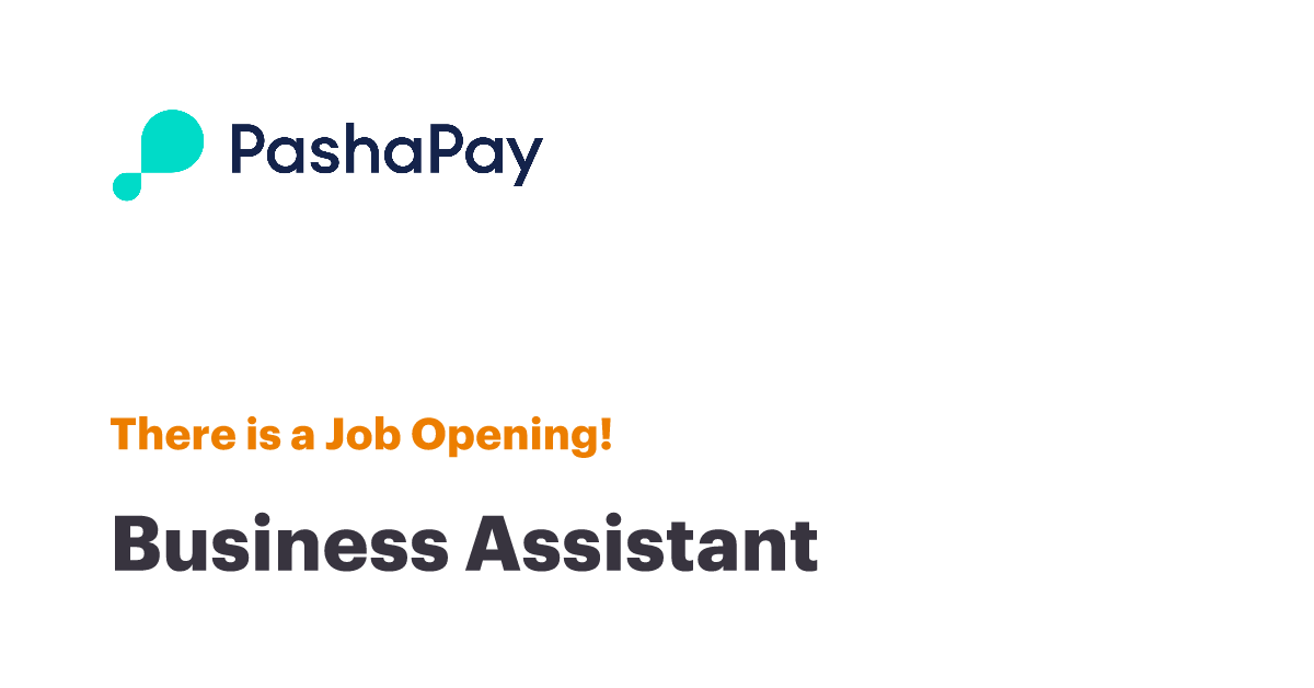 PashaPay Job Openings