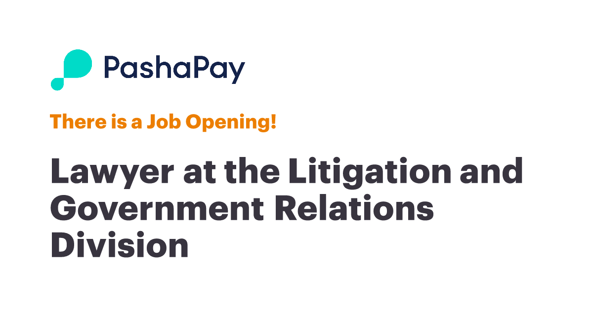 PashaPay Job Openings