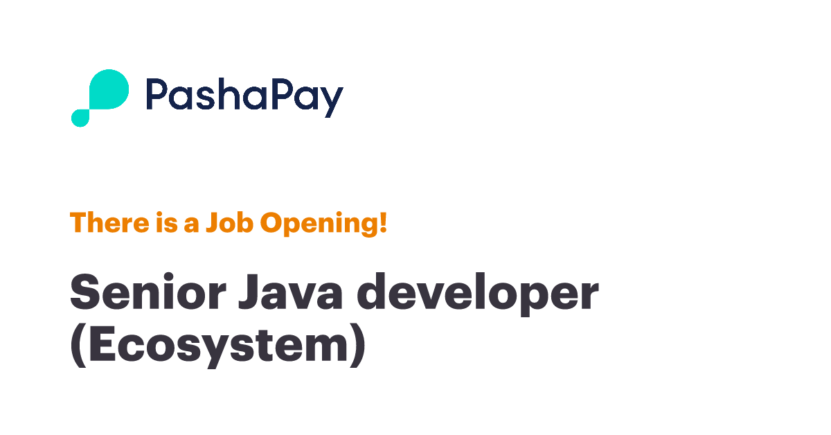 PashaPay Job Openings